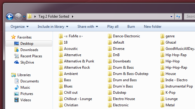 Auto-Sort Your Music Library Into Folders According To Song Meta Tags