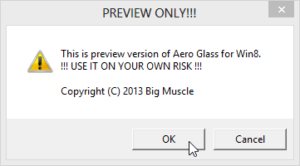 Aero Glass for Win8: Bringing Back Window Transparency