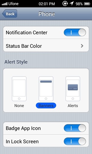 Get Ios Status Bar Notification Center And Banners On Android With Espier Notifications