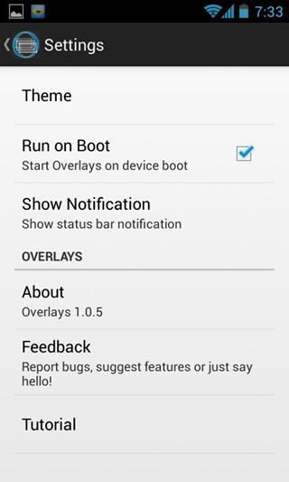 Overlays Turns Any Android Widget Into A Persistent, Floating Panel