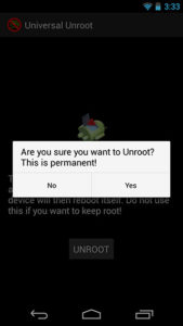 Universal Unroot Offers One-Click Unrooting For Any Android Device