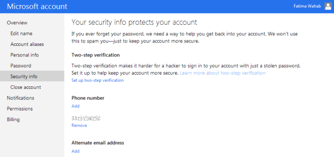 How To Enable Two Factor Authentication For Your Outlook Account