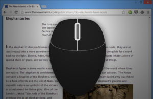 Quickly Scroll To Top Or Bottom In Chrome Using Middle Mouse Button