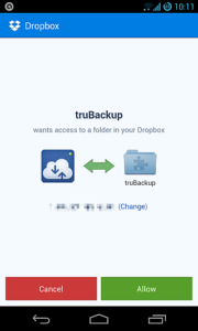 Schedule Encrypted Backups On Android & Save To Dropbox With truBackup