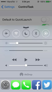 Get An iOS 6-Style App Switcher Tray In iOS 7 Control Center