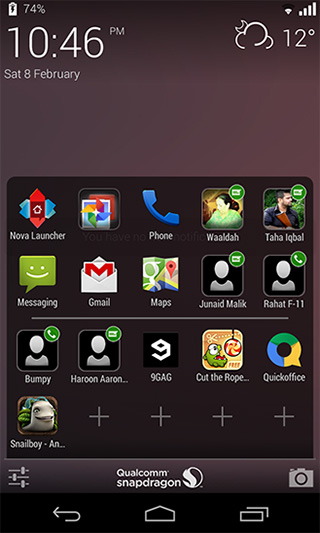 Snapdragon Glance Is A Usage-Aware Lock Screen App For Android Snapdragon Glance Is A Usage-Aware Lock Screen App For Android