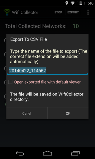Wifi Collector Scans For Gathers Wireless Network Information