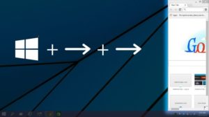 How To Snap Windows Using Keyboard Shortcuts In Windows 10