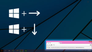 How To Snap Windows Using Keyboard Shortcuts In Windows 10