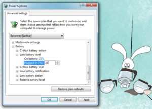 Get Alerts When Your Laptop Battery Is Low Or Full [Windows]