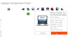 This Interactive Chart Uses Custom Filters To Find The Right Laptop