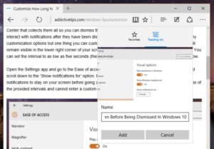 How To Save Links To The Reading List In Edge Browser [Windows 10]
