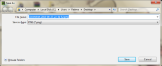 Set A Default Size For The Save As Window [Windows]
