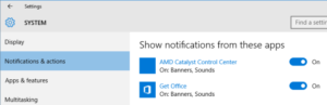 Turn Off The Get Office Notifications In Windows 10