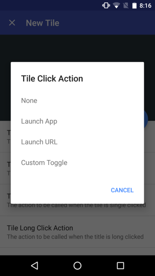 How To Add A Custom Action Button To Quick Settings In Android 6.0
