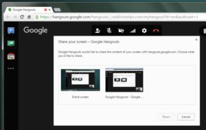 How To Cast Google Hangouts Video Call To Your TV Using Chromecast