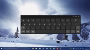 Undock The On-Screen Keyboard In Windows 10 & Move It Anywhere
