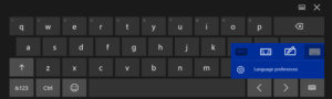 Customize Your On-Screen Keyboard: Standard Layout Option
