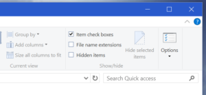How To Remove The Item Check Box In Windows 10