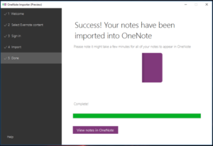 How To Import Notes & Notebooks From Evernote To OneNote