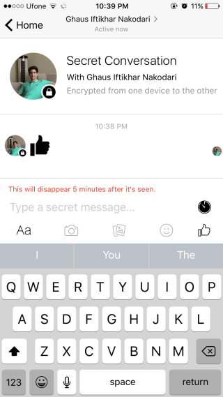 How To Send Secret Self Destructing Messages In Facebook Messenger