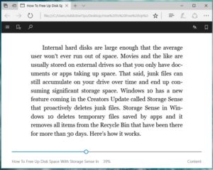 How To Read ePub Files In Microsoft Edge In Windows 10