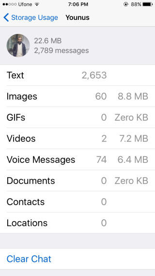 Delete All Text Images Videos Or Voice Messages From A Single Thread In Whatsapp