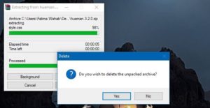 How to Automatically Remove Archived Files After Extraction