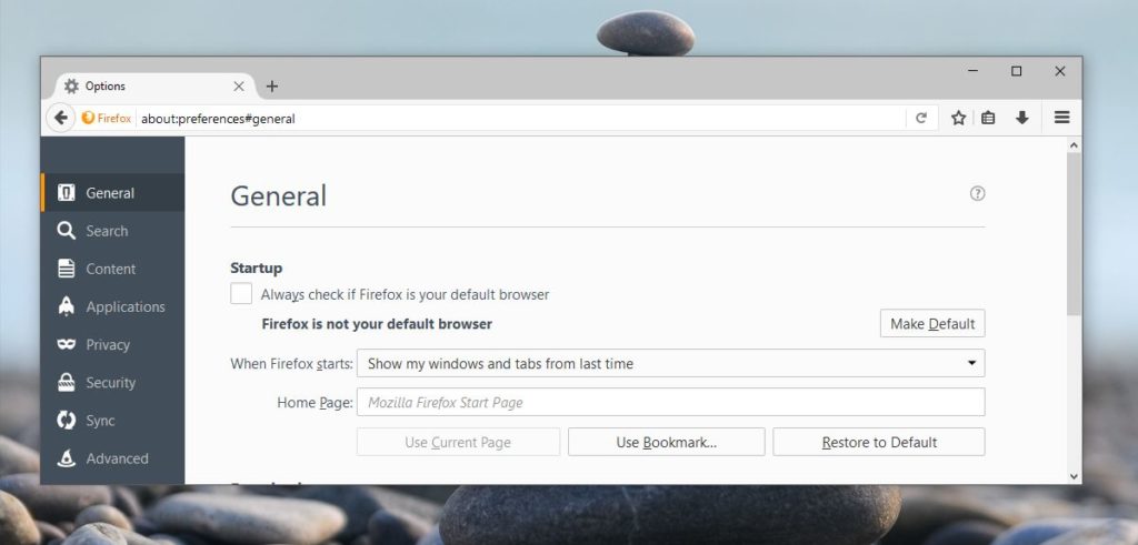 How To Disable Click To Load Tabs In Firefox