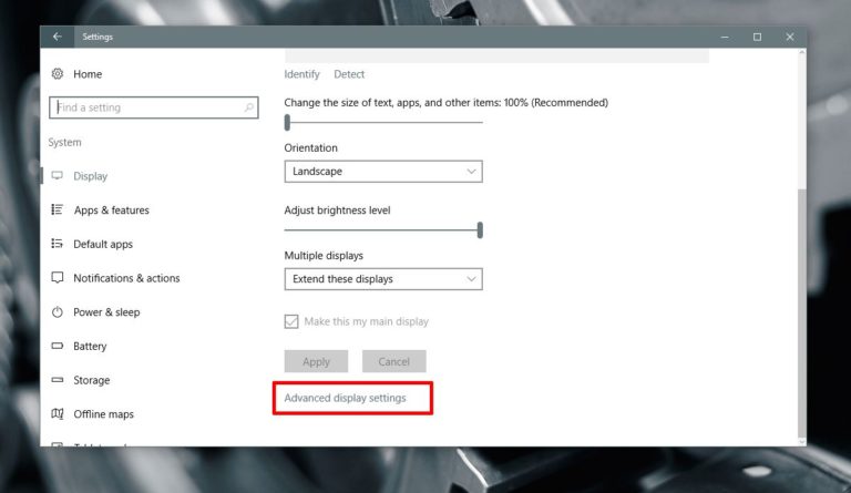 Different Resolutions for Multiple Monitors on Windows 10