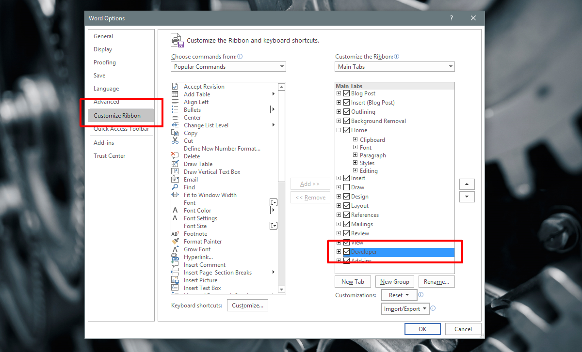 How To Open An MS Word Document In Outline View By Default