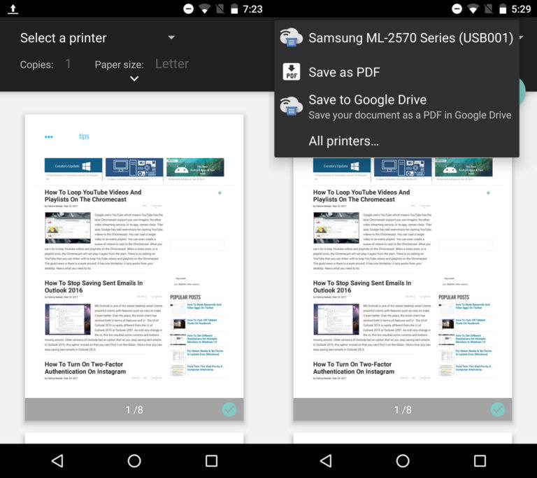How To Print From Your Phone To A Desktop Printer