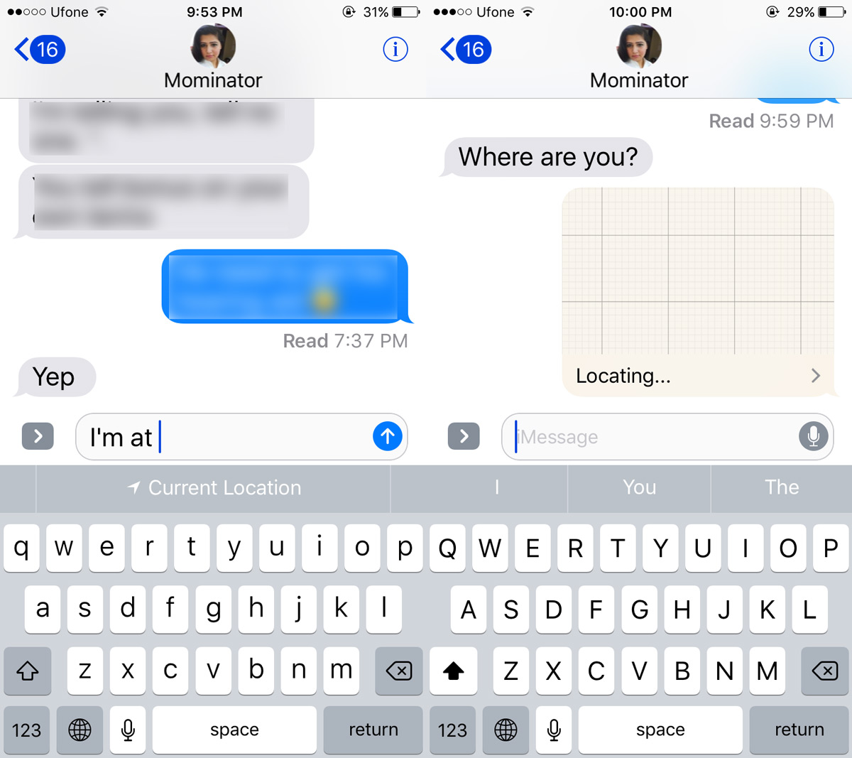 How To Share Your Live Location In Messages [ios]