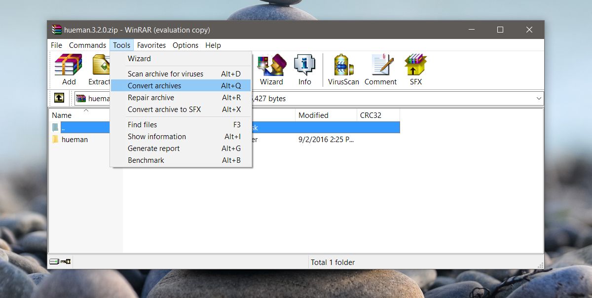 How To Add A Password To An Existing Archive