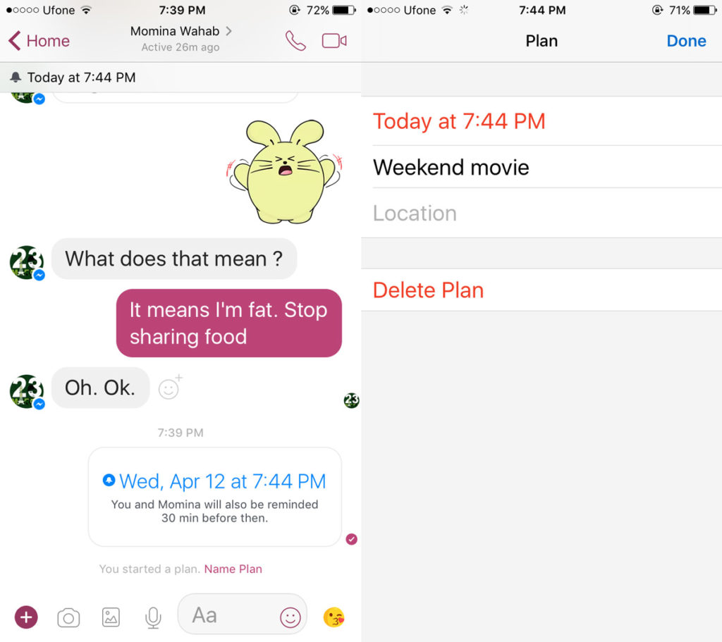 How To Set Reminders Inside Facebook Messenger