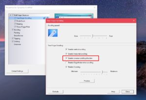 How To Reverse Scroll Direction In Windows 10