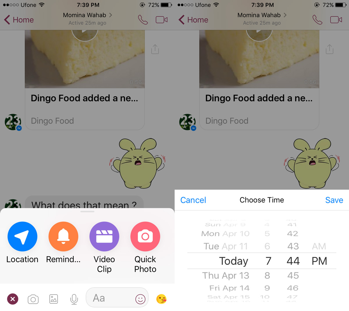 How To Set Reminders Inside Facebook Messenger