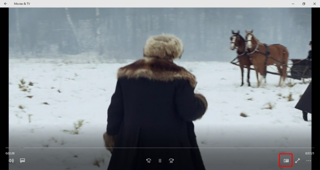 How To Switch To Mini View In The Movies & TV App In Windows 10