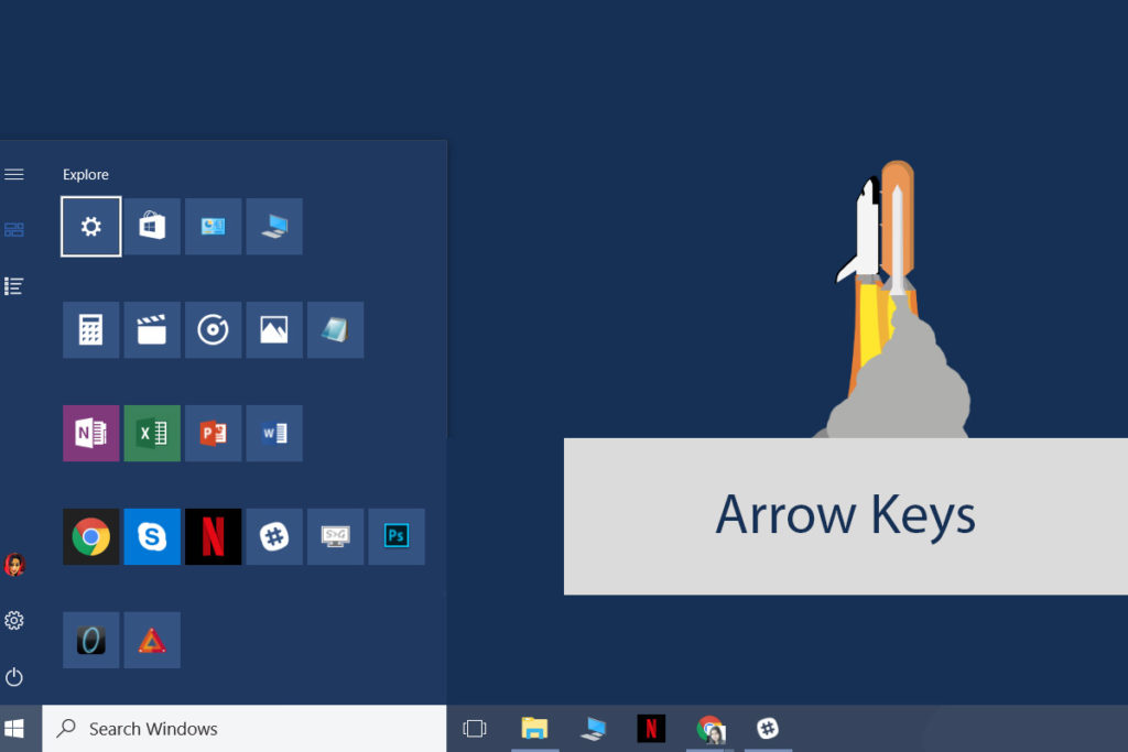 Use Start Menu Keyboard Shortcuts for Faster Navigation