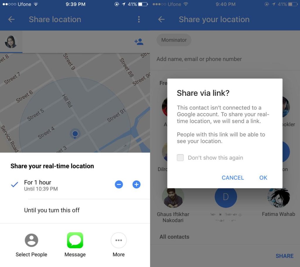 How To Share Your Live Location In Google Maps With Friends