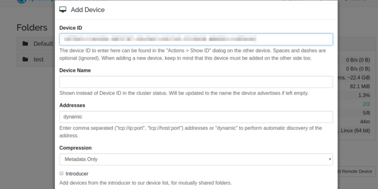 How To Automatically Sync Files Between Linux Computers With Syncthing
