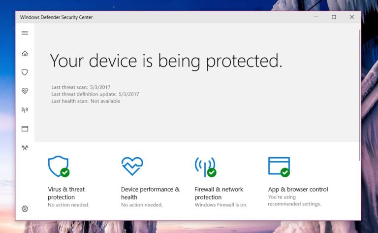 How To Fix Health Report Is Not Available In Windows Defender