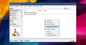 How To Create A Playlist From URLs In VLC Player