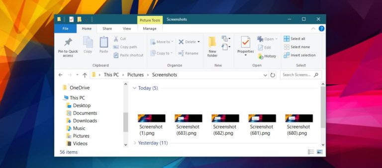 How To Restart Numbering Screenshots In Windows 10