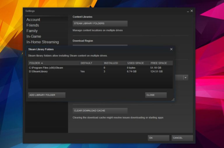 How To Download Steam Games To A Custom Directory