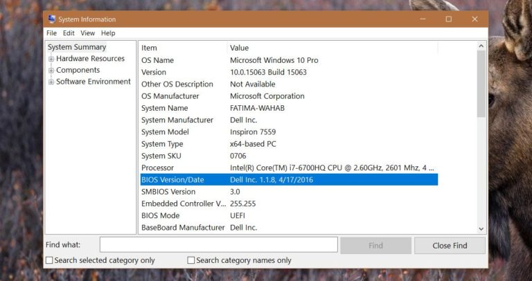 How To Find Your BIOS Version And Update It On Windows 10