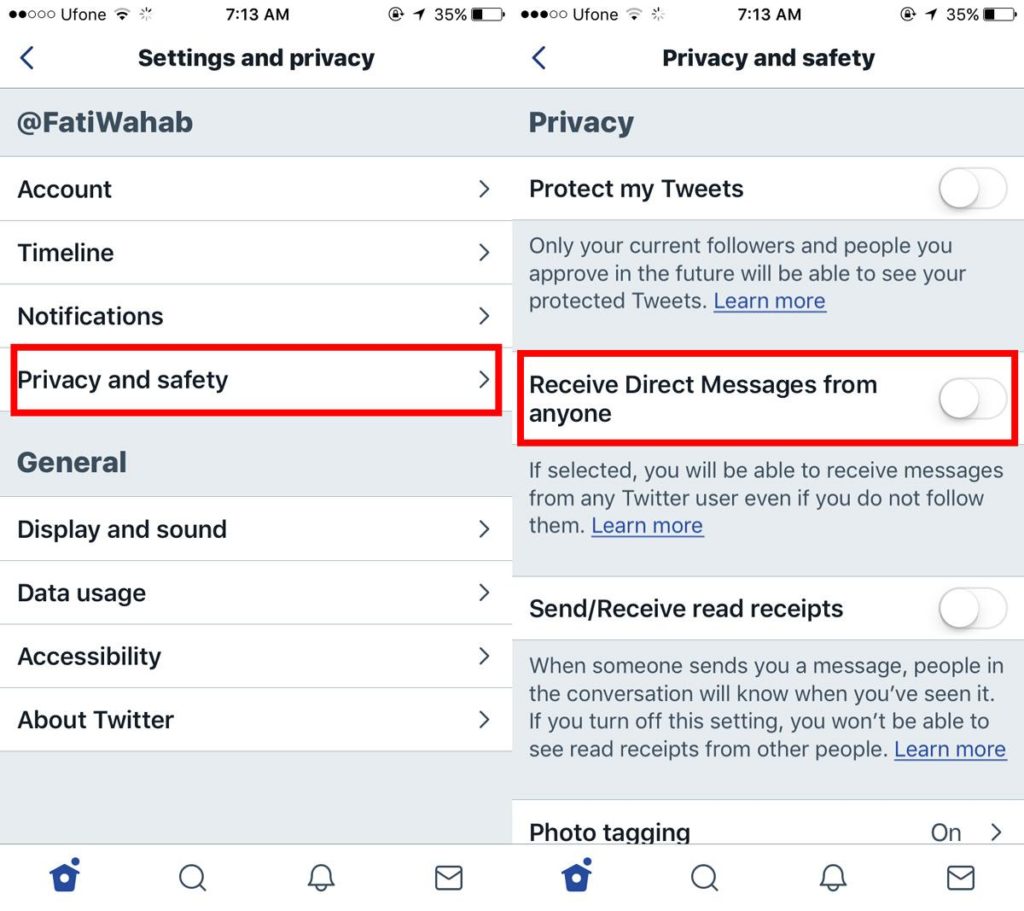 How To Block Messages From Unknown Accounts On Twitter