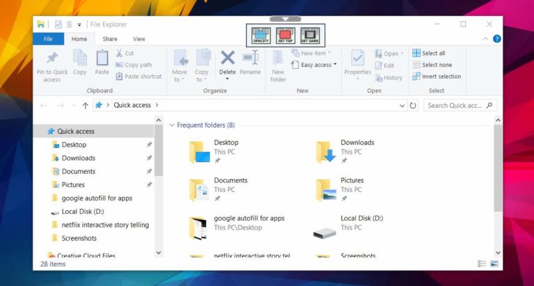 How To Add Transparency To Any Window And Pin It On Top
