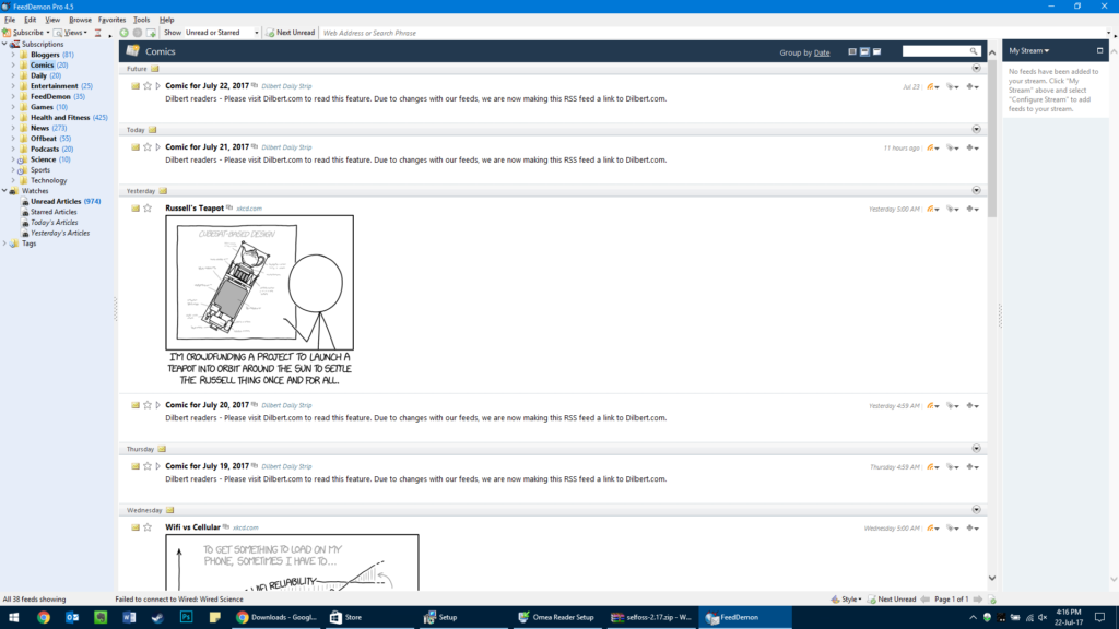 Eight Best RSS Readers for Windows 10