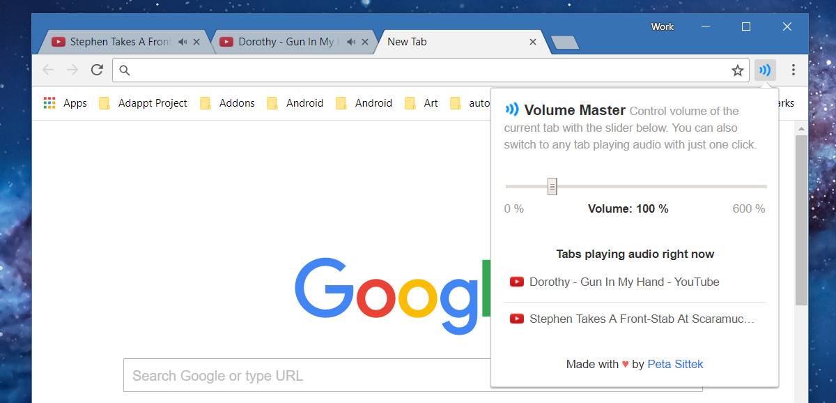 How To Get A Volume Mixer For Chrome Tabs